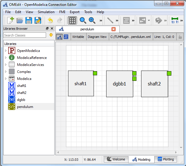 FMI and TLM-Based Simulation and Co-simulation of External Models — OpenModelica User's Guide v1 ...