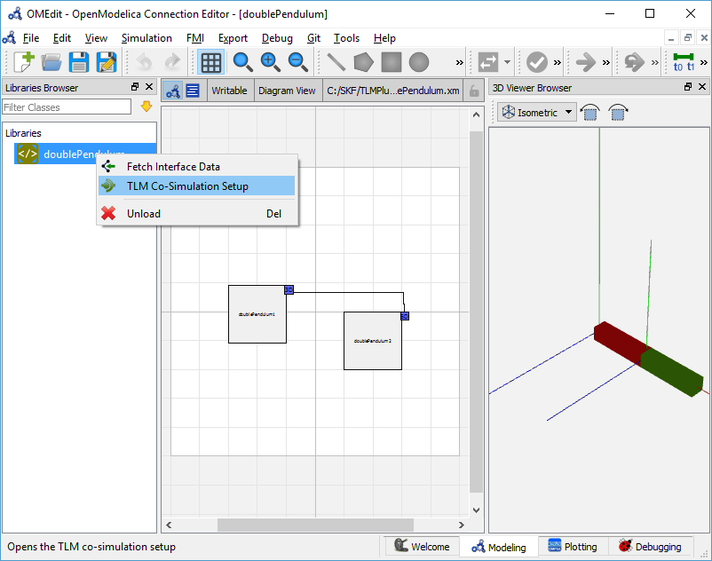 FMI and TLM-Based Simulation and Co-simulation of External Models — OpenModelica User's Guide v1 ...