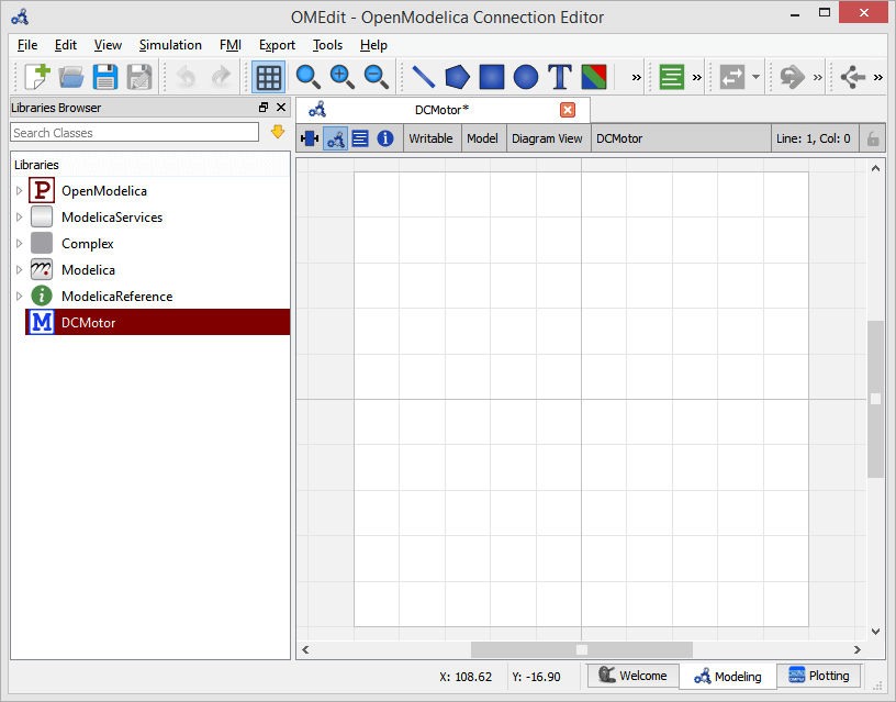 OMEdit – OpenModelica Connection Editor — OpenModelica User's Guide v1.11.0 documentation